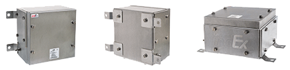 Exe Stainless & Mild Steel Enclosures - Exloc Instruments UK
