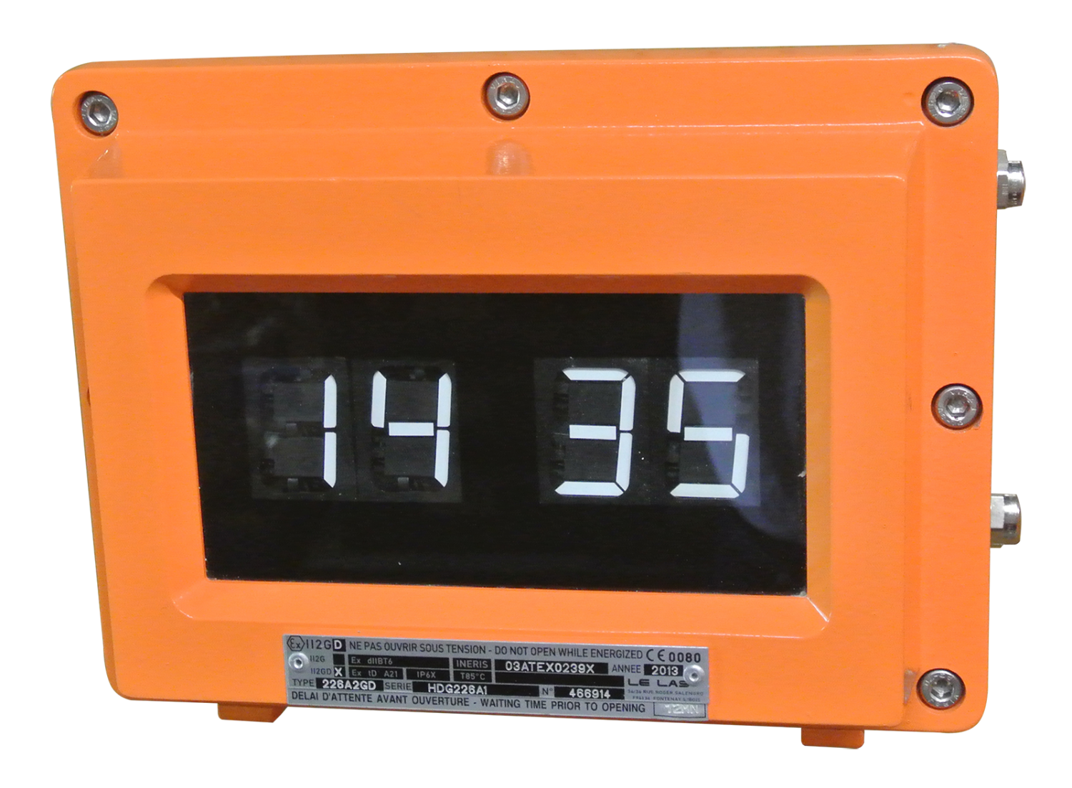 ATEX Wall Clocks - Exloc Instruments UK